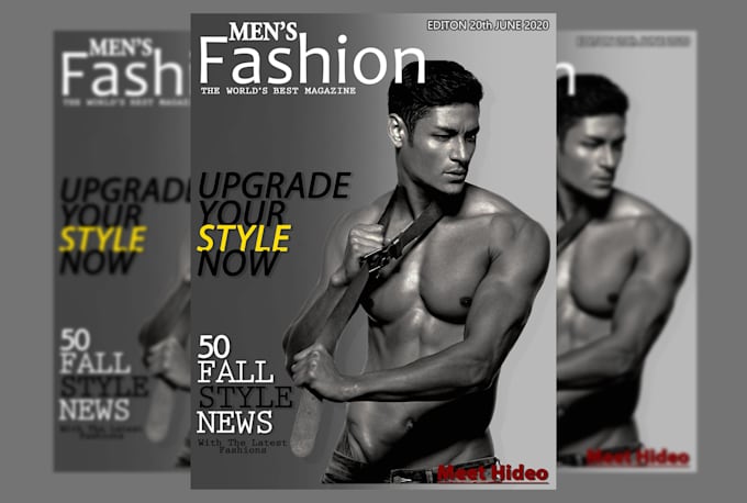 Design Professional Magazine Cover By Sluniqueflyer Fiverr