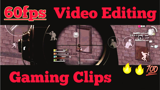 Edit your gaming clips professionally by I_shxd | Fiverr