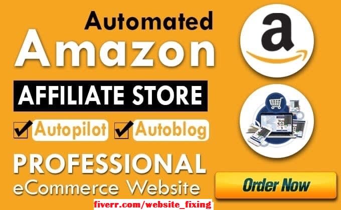 Create amazon affiliate website for passive income by Website_fixing | Fiverr
