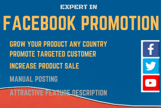 Help you facebook promotion product growth with huge fb page real ...