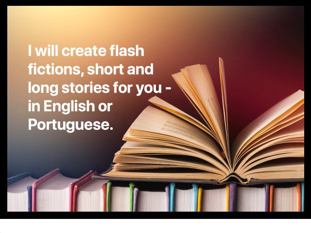 Write long and short stories in english or portuguese by Luisabassoli ...