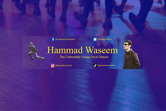 Design youtube banner, facebook cover and post by Hammadwaseem23 | Fiverr