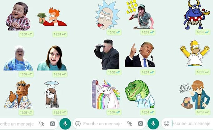 Creare tu stiker personalizado para whatsapp by Iconsmid | Fiverr