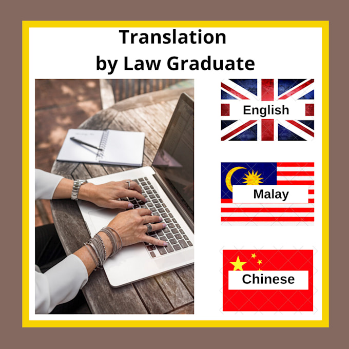 Translate malay to english and mandarin vice versa 400 words within 24 ...