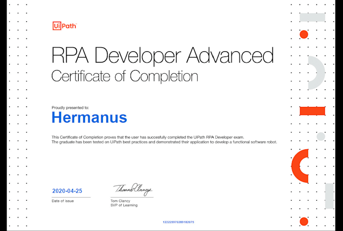 Automate your tasks using uipath by Hvermeulen | Fiverr
