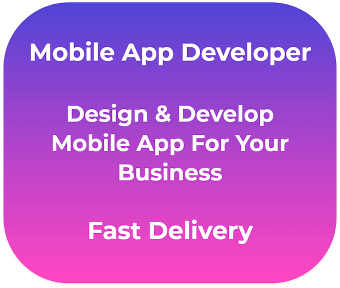 Create android, ios app by Mohammadrijwan | Fiverr