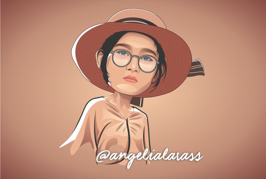 Design vector vexel face by Motosisuni | Fiverr