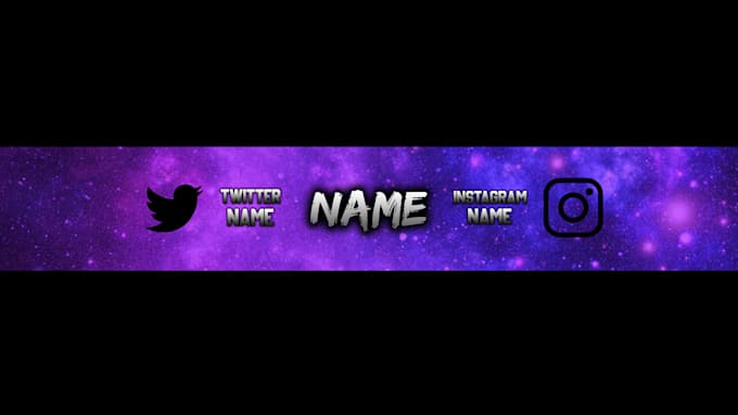 Make good and simple youtube banner by Mohammadn08 | Fiverr
