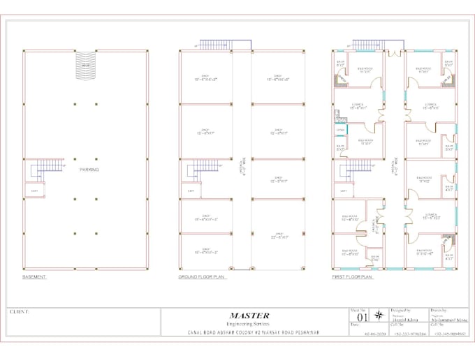 Design your architectural floorplan or full set blueprints by Maazii ...