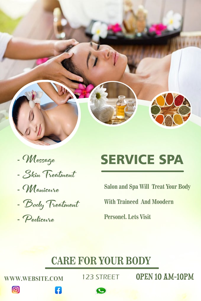 Create creative design for beauty, spa, menu, food by Indahbudiarti ...