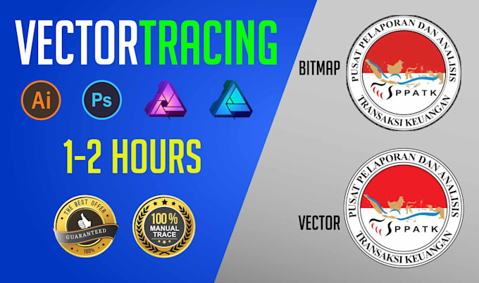 Vector trace or recreate any logo by Katumbiri | Fiverr Vector trace or recreate any logo by Katumbiri | Fiverr