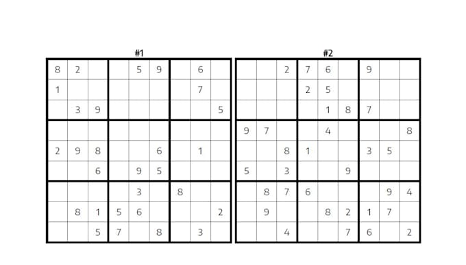 Make you 100 pages unique sudoku puzzles and solutions by Linkinp | Fiverr