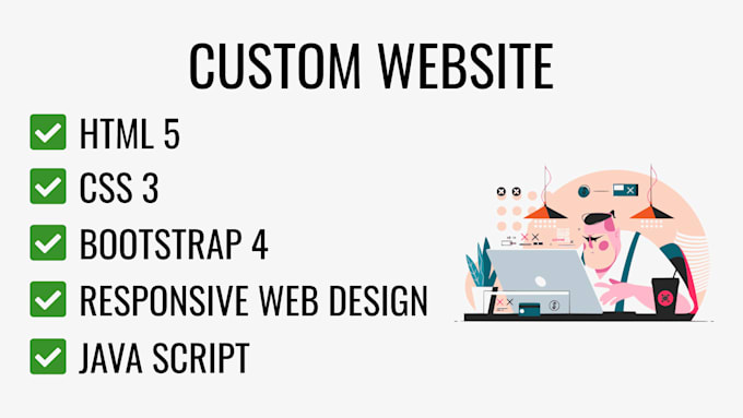 Do html, css, bootstrap, javascript for you by Filipknias | Fiverr