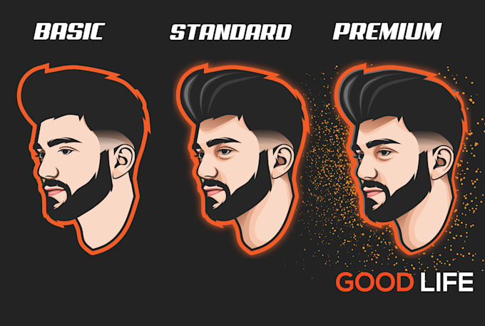 Make a cool cartoon avatar vector of your face by Velladwisukma | Fiverr