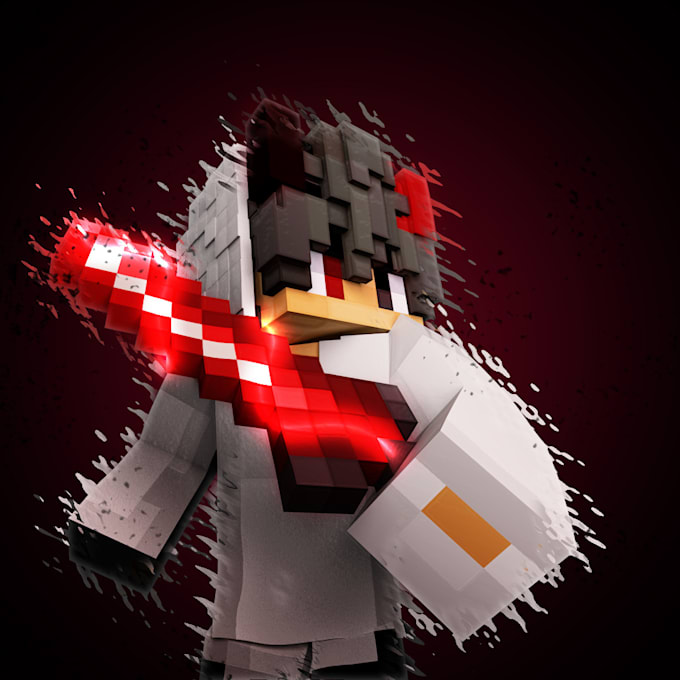 Make an amazing render of your mc character for youtube etc by ...