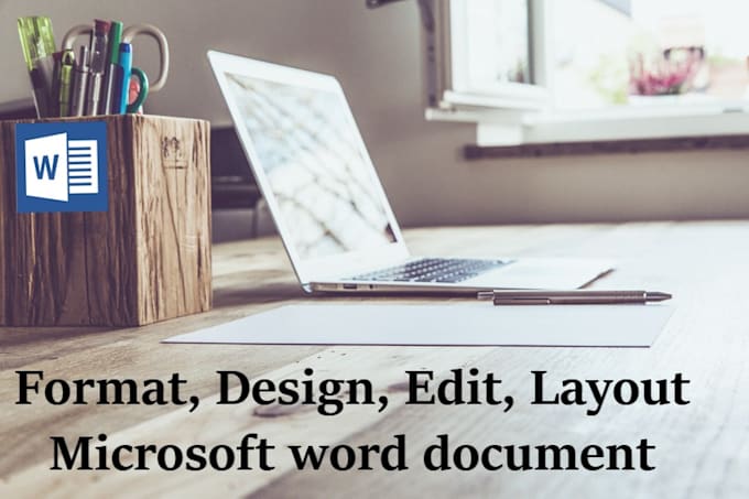 Format design your microsoft word document by Saatjwadi | Fiverr