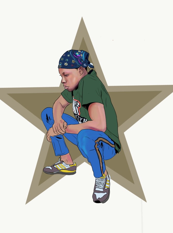 Draw a realistic cartoon based on your photo by Earlnii | Fiverr