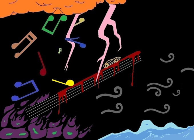 Make a wallpaper or piece of digital or irl art by Ambigramavi | Fiverr