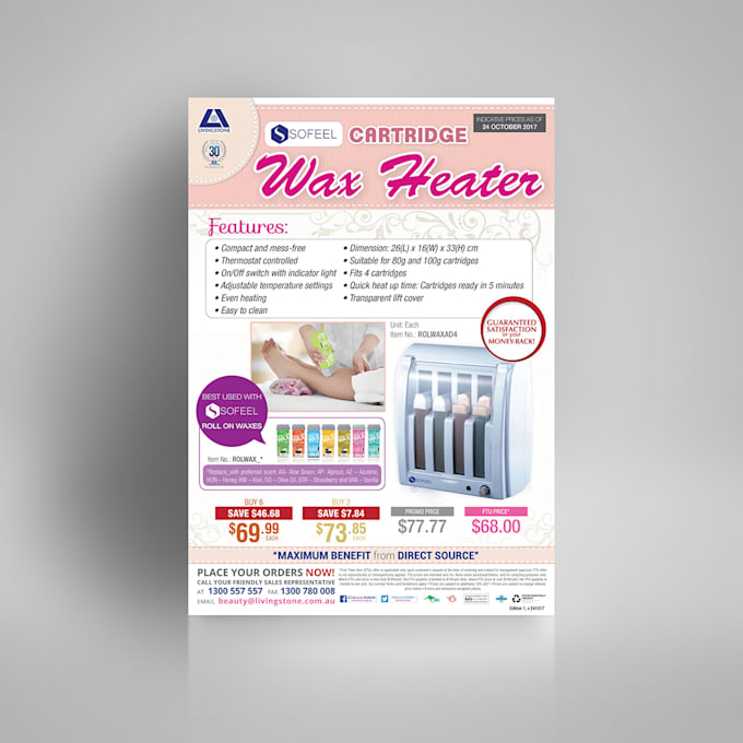 Do design a one page full color flyer by Albertdp0824 | Fiverr