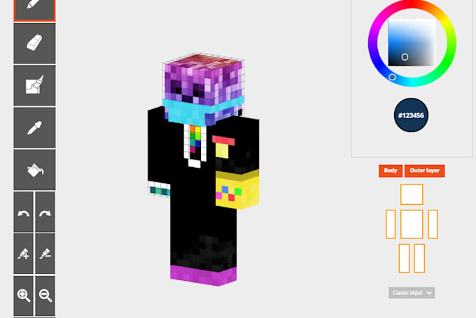 Make minecraft skin cool by Xlegendaxentex | Fiverr