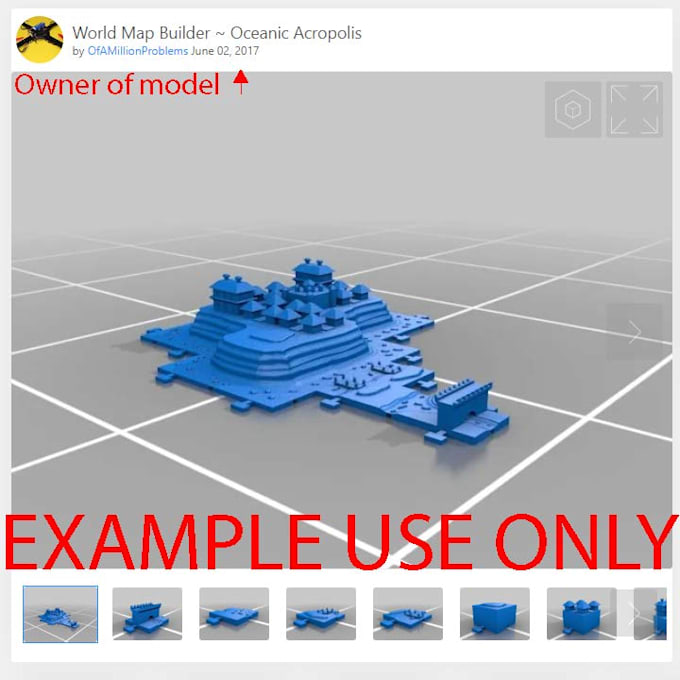 Model and print out terrain for a dnd by Hunterwronski | Fiverr