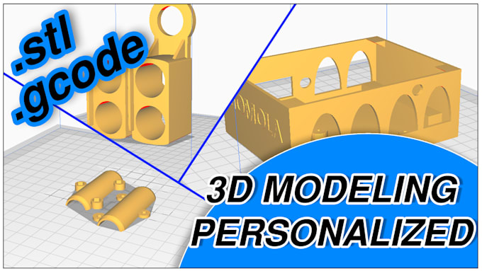 Create 3d model stl for 3d print high quality by Gomola | Fiverr