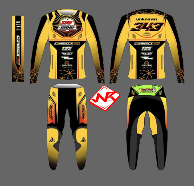 Sample design for racing clothes by Jnr_creative | Fiverr