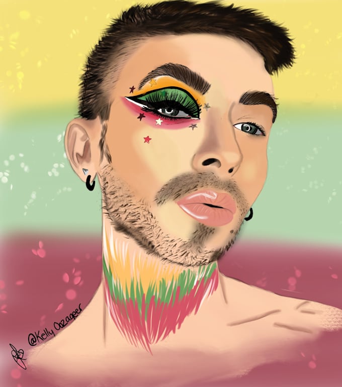 Animated 2d illustration gifs by Kellyoozageer | Fiverr