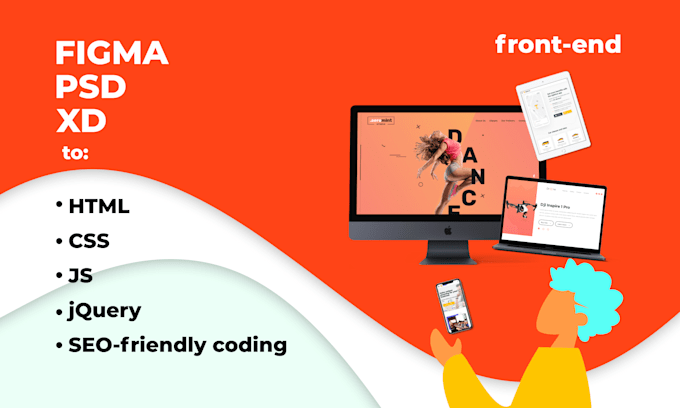 Do responsive html css bootstrap js jquery, psd to html by Anatoliim ...