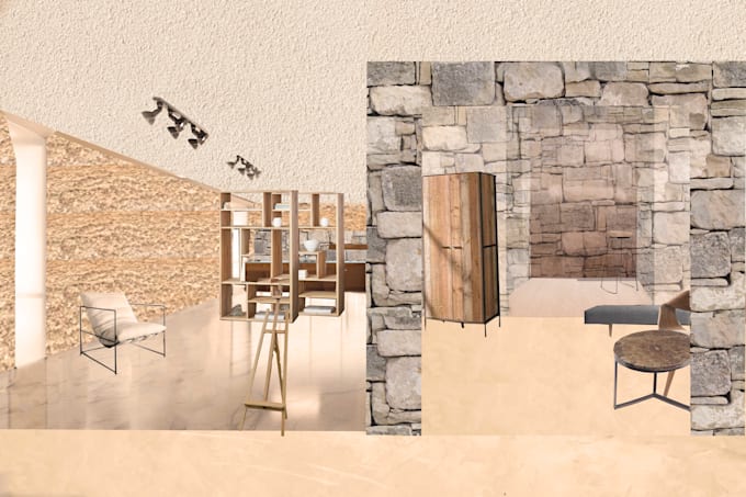 Create a visual interior or architectural collage by Cgcreates | Fiverr