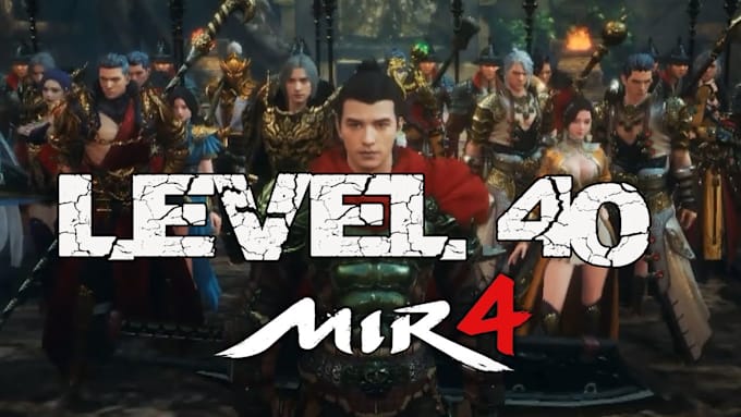 Make your a level 40 character in mir4 by Eugeneparungao | Fiverr