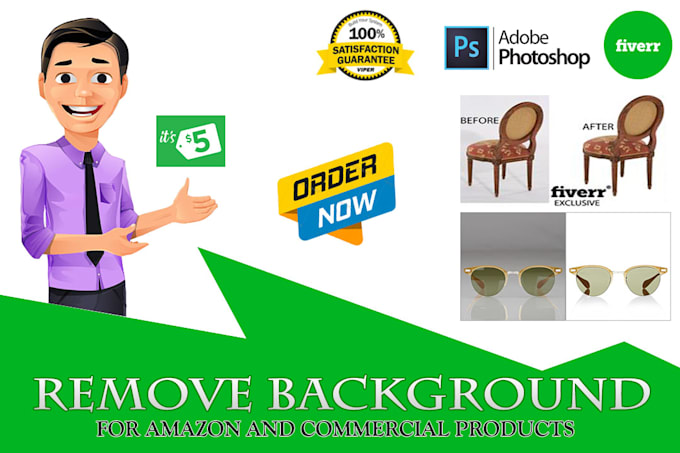 Remove background for amazon and other commercial products by ...