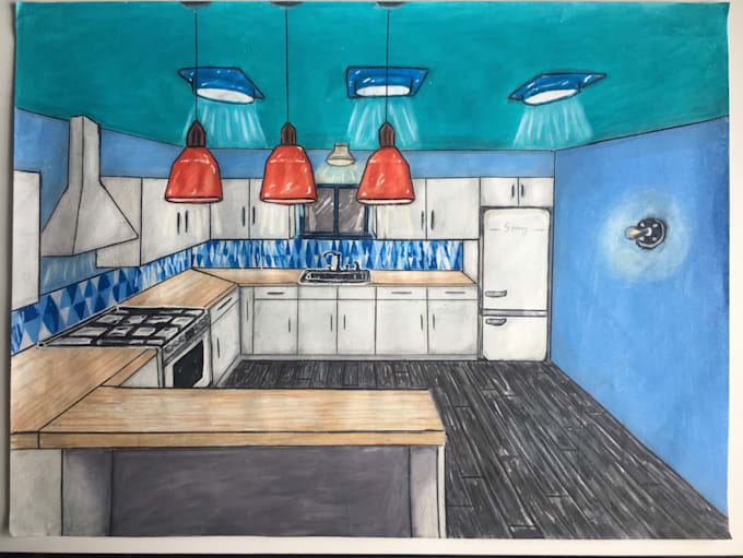 Create a design scheme and furniture plan by Dpetersdesign | Fiverr