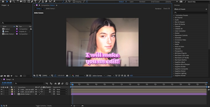 Make an edit for you by Meganeditor | Fiverr
