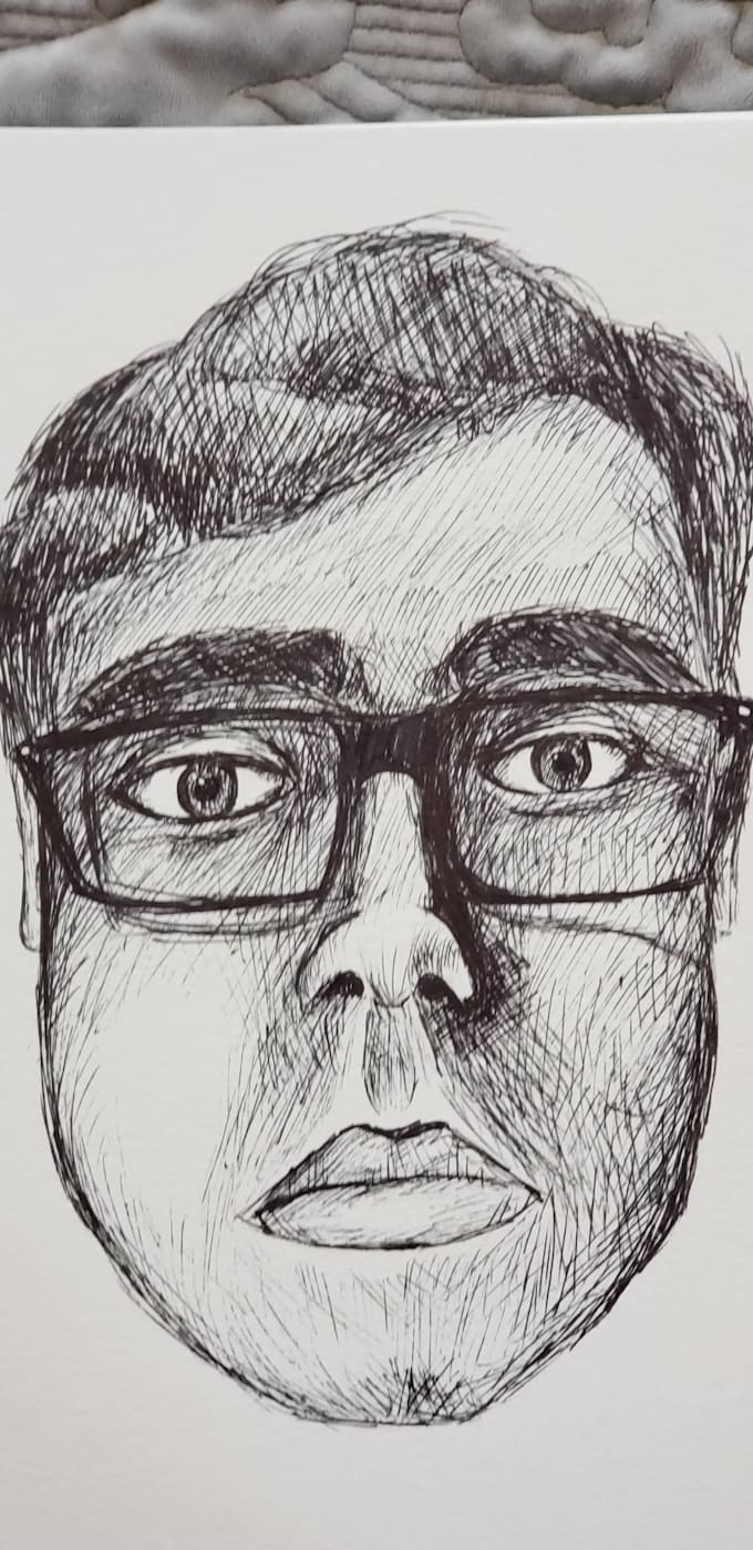 Draw a personalized portrait of anyone or anything by Bapsley | Fiverr