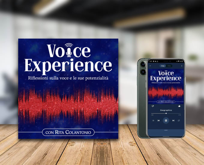 Design a professional podcast cover art by Zeeshankhan698 | Fiverr