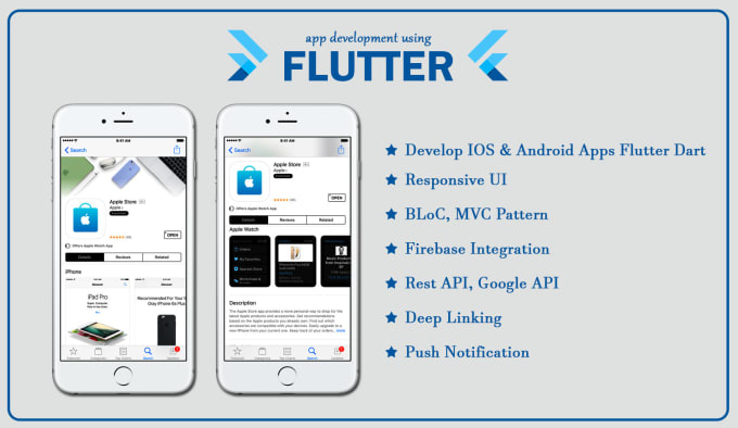Build android and ios app using flutter, dart by Rohit_a | Fiverr