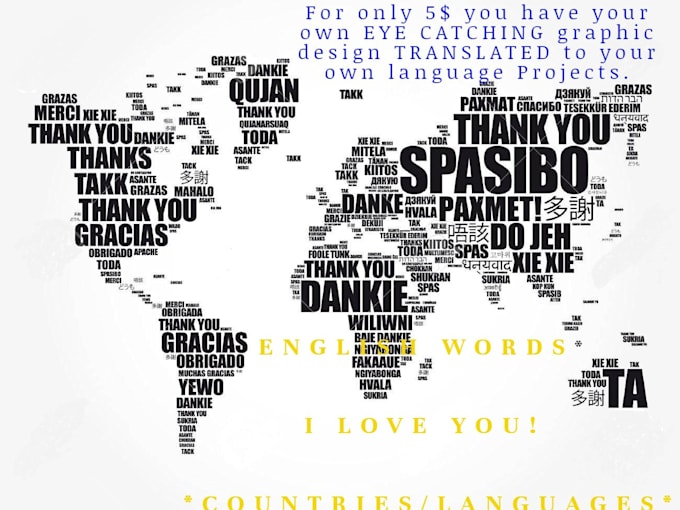 Help you to your need i can translate in different language by ...