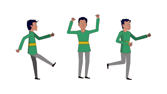 Create 2d Character For Animation By Venkatsrina Fiverr