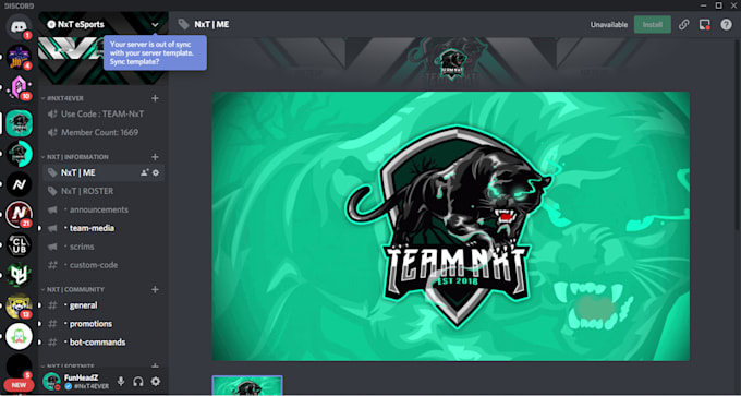 Design best discord server by Funheadspvt | Fiverr