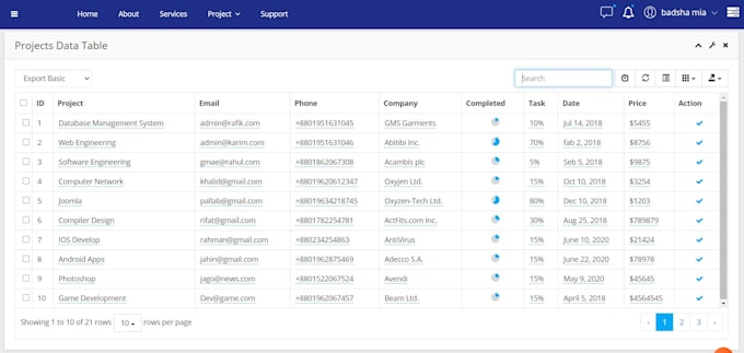 Be your responsive web developer in laravel php jquery ajax by Badsha ...