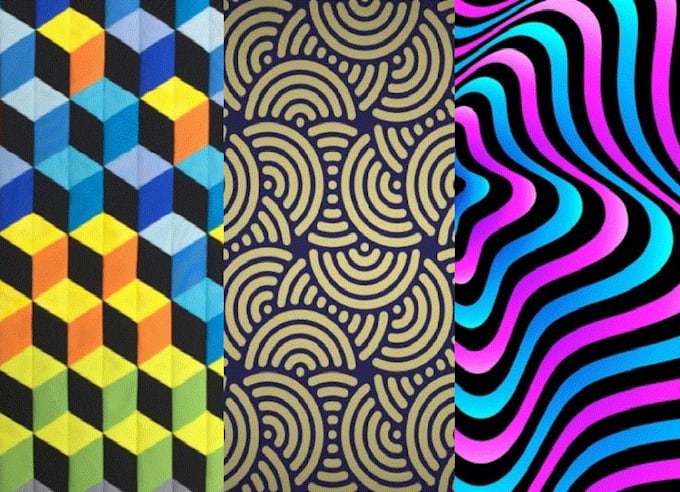 Design multiple trendy patterns for fabric, textile printing by ...