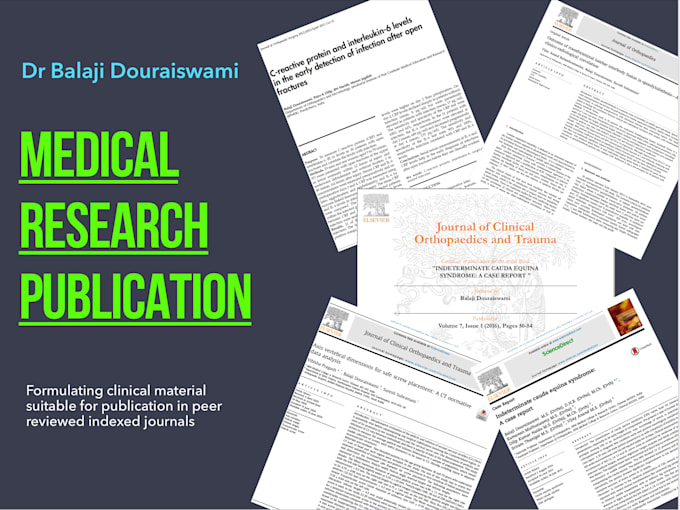 Write medical articles for publication by Balaji71998 | Fiverr