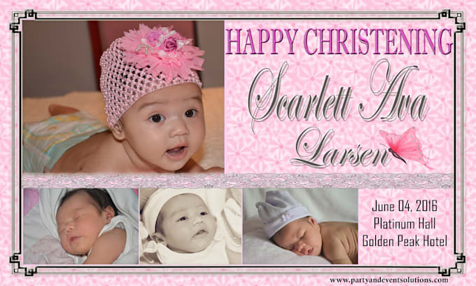 Custom design tarpaulin layout by Jiali2 | Fiverr