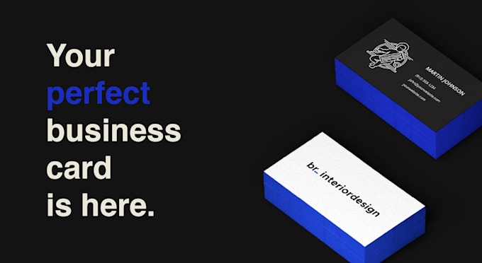 Design minimal and high end business cards by Chaisedesign | Fiverr
