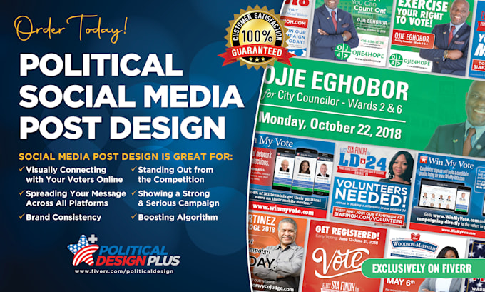 Design amazing, high quality political social media ad posts by ...