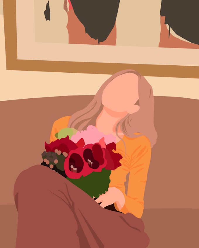 Create aesthetic faceless art from your photo or custom by Purwa_antara ...