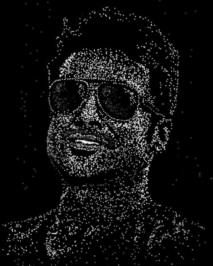 Convert any image into a dot art by Jibinkkm | Fiverr