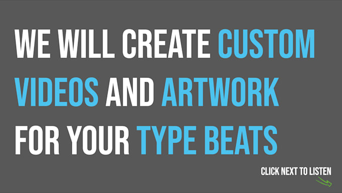 Create a custom video for your youtube type beat by Harrythompso388 ...