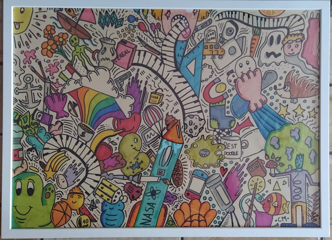 Draw amazing doodle for you by Xmelon_graphics | Fiverr